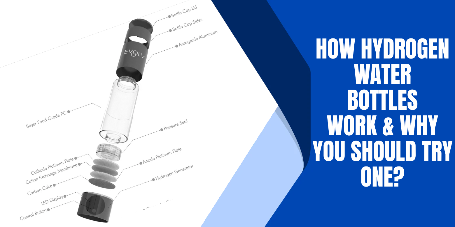 How Hydrogen Water Bottles Work & Why You Should Try One? – EVOLV