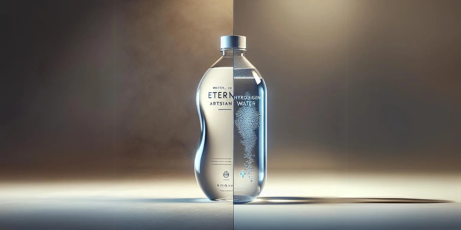 Eternal Artesian Water vs Hydrogen Water – EVOLV