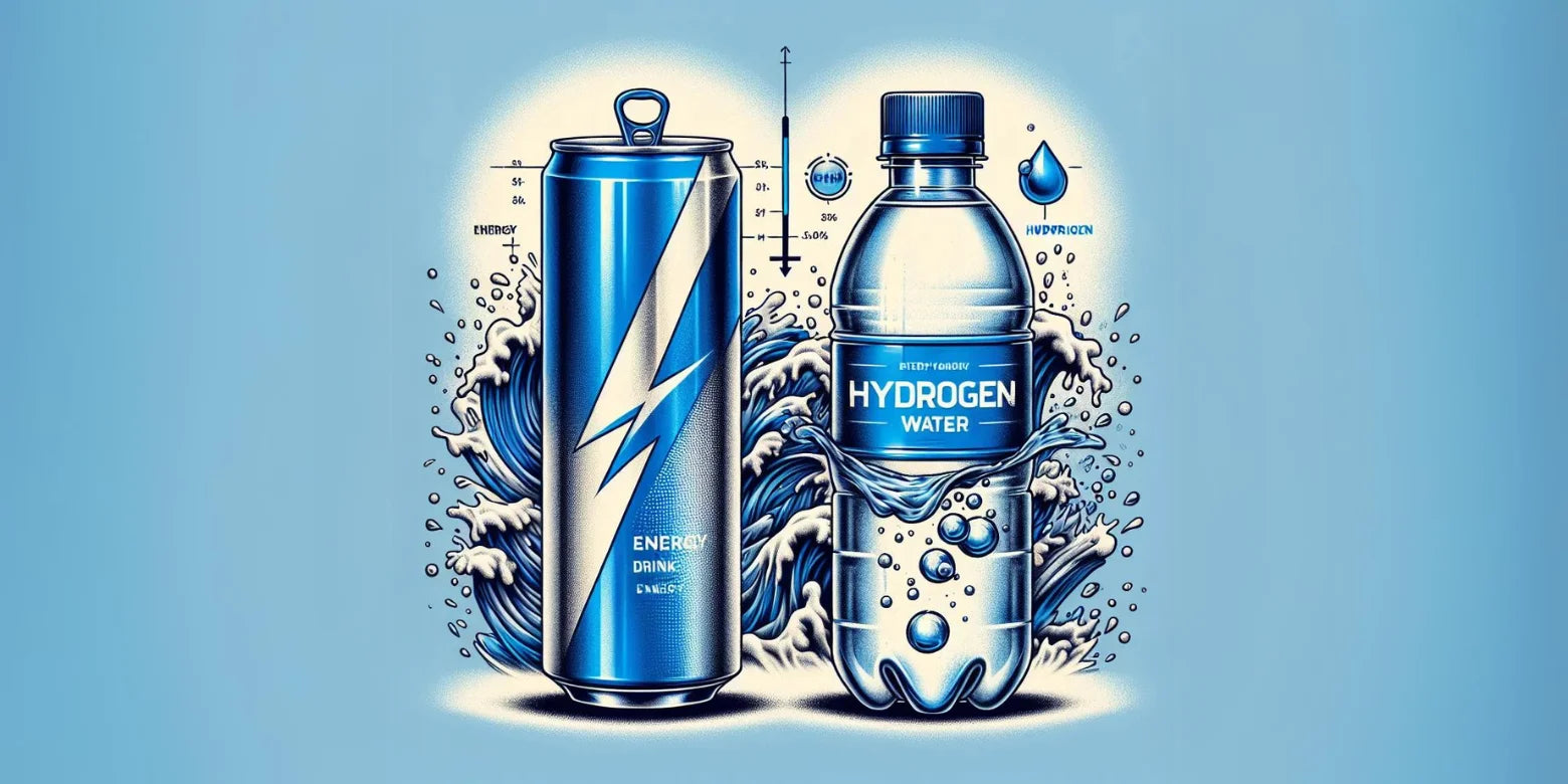 Red Bull vs Hydrogen Water – EVOLV
