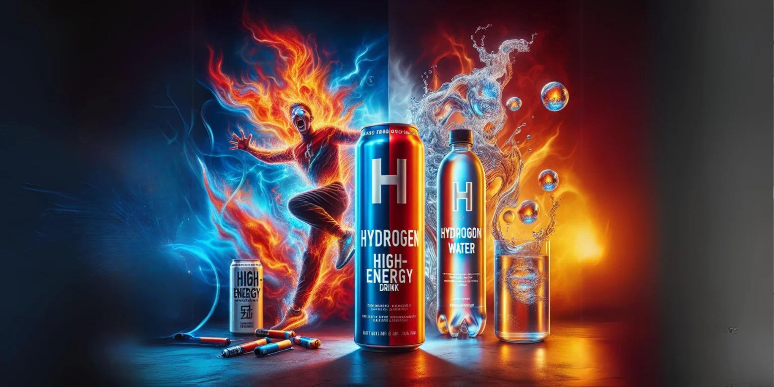 Rockstar Energy vs Hydrogen Water – EVOLV